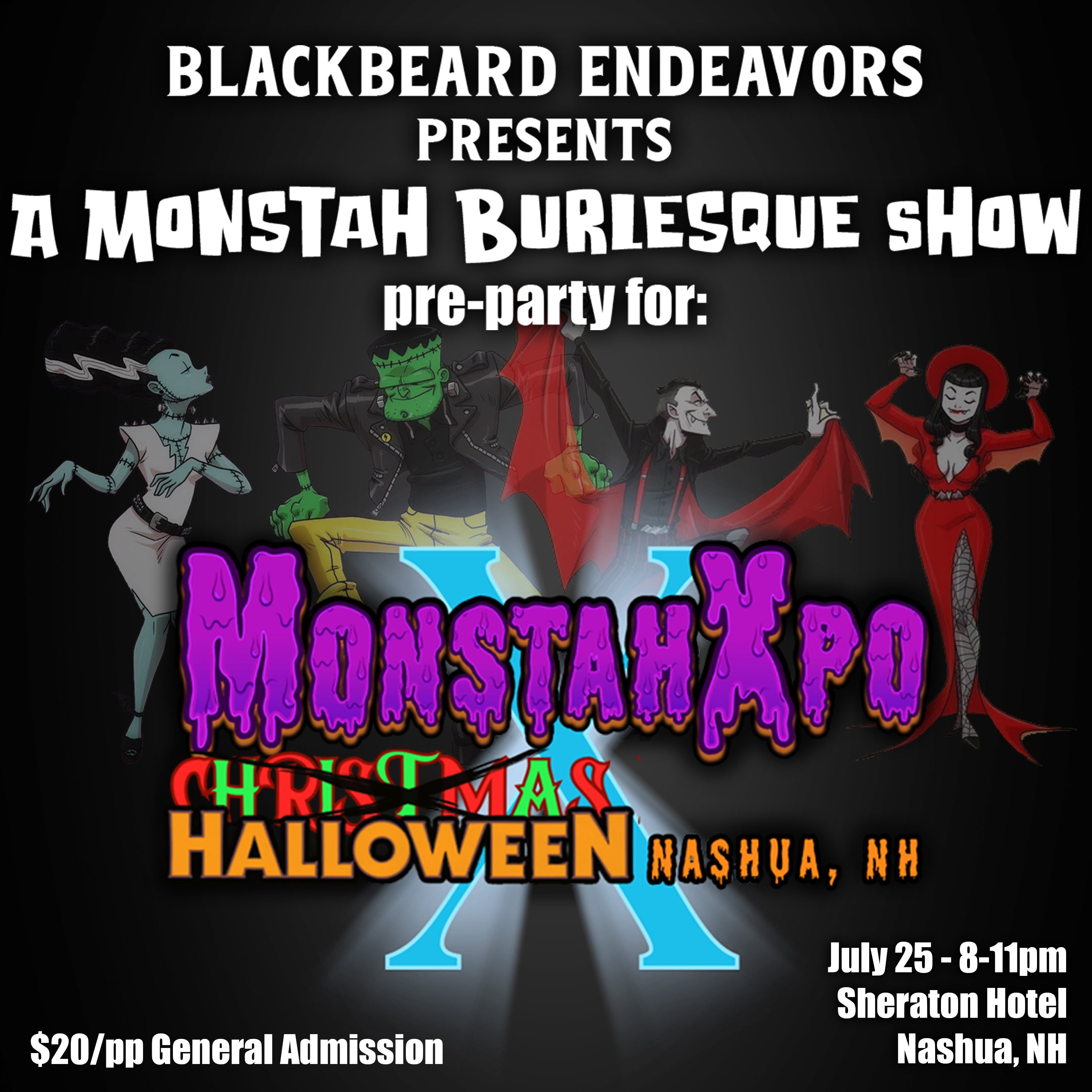 A Monstah Burlesque Show! | Blackbeard Endeavors